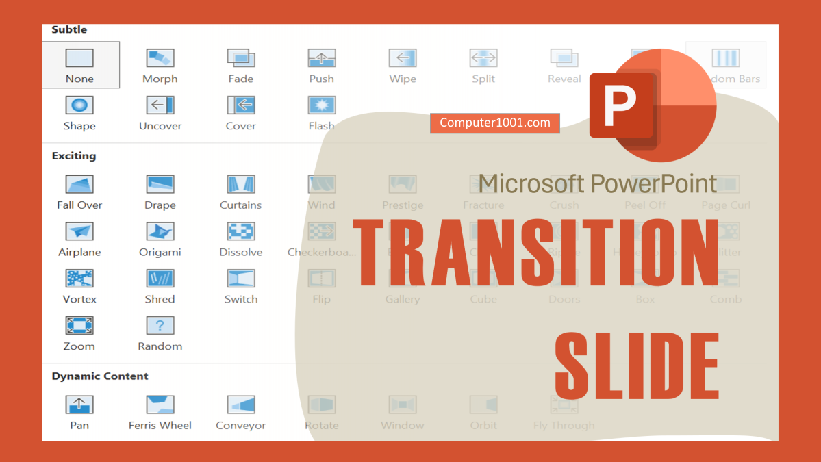 Cara Mengatur Slide Transition di PowerPoint