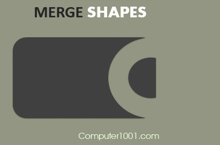 Cara Menggabungkan Shapes di PowerPoint 2013, 2016, 2019