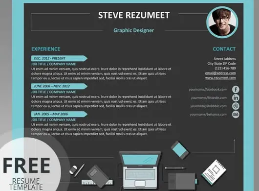 33+ Template Resume (CV) Word dan PowerPoint yang Kreatif