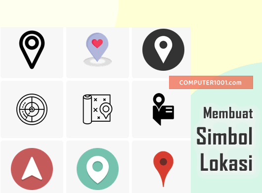 4 Cara Membuat Simbol Lokasi di Word, Excel, PowerPoint
