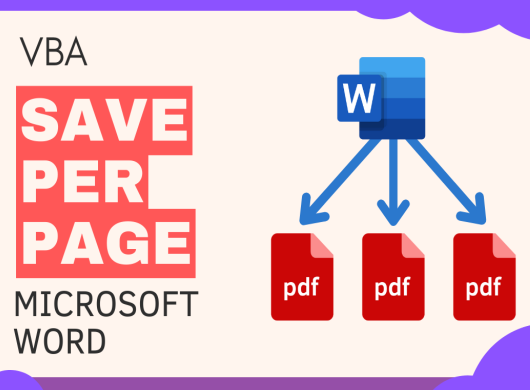 Cara Save Word ke PDF Per Halaman Sekaligus